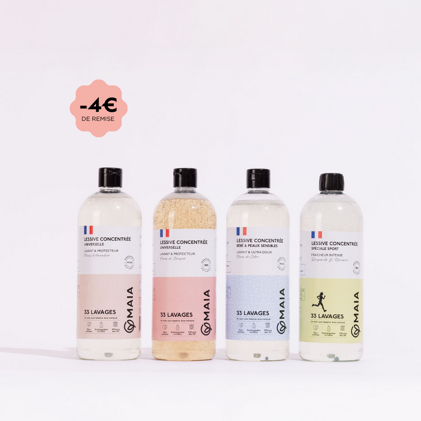 Lessives Écologiques Et Soins du Linge Naturels - Maia